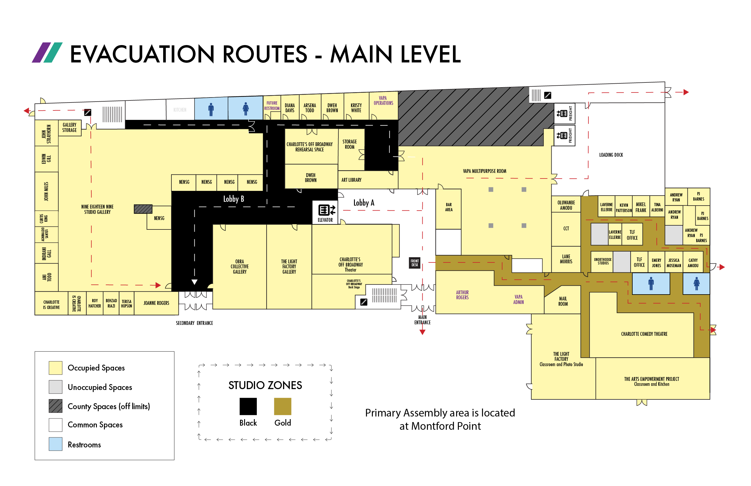 Studio Maps | THE VAPA CENTER