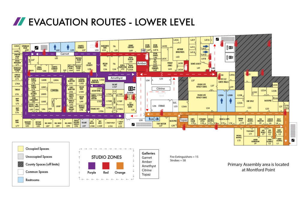 Studio Maps | THE VAPA CENTER