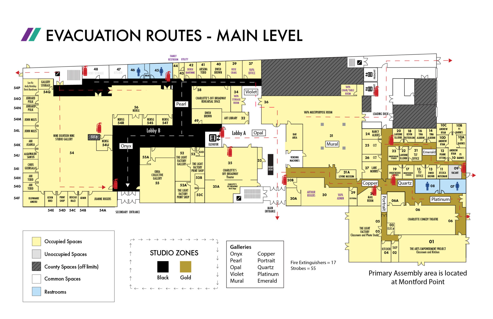 Studio Maps | THE VAPA CENTER