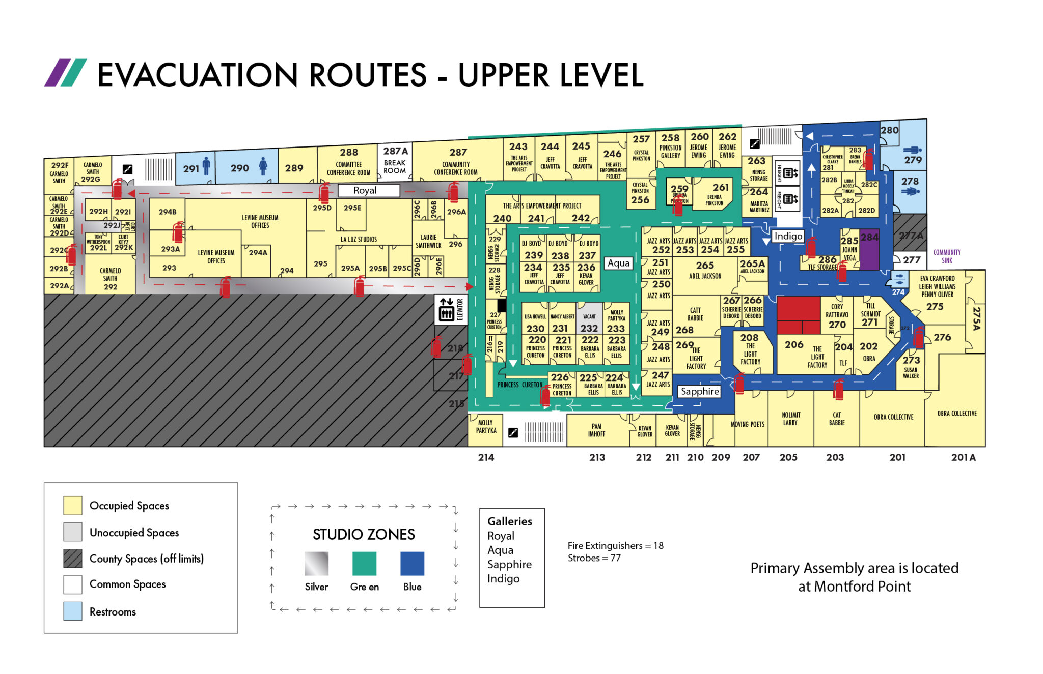 Studio Maps | THE VAPA CENTER